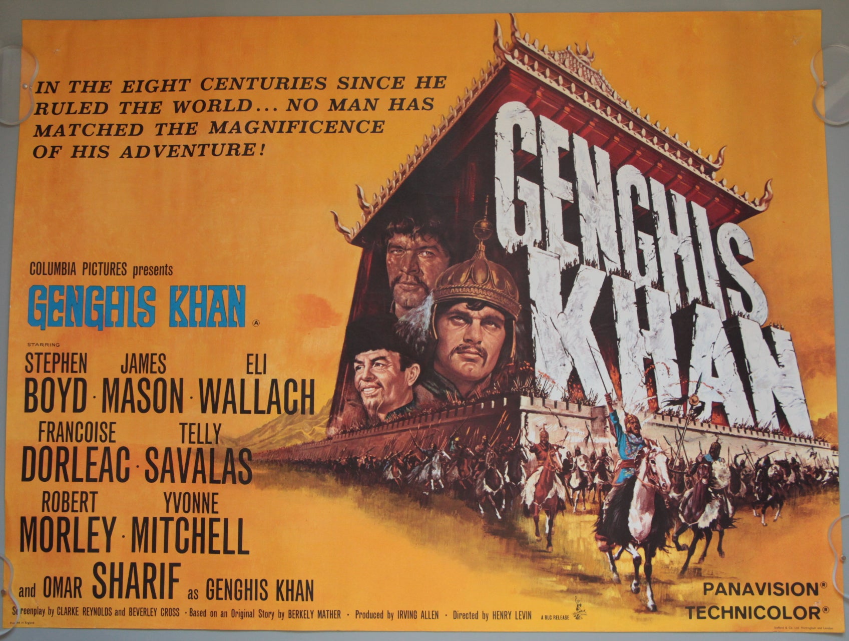 Genghis Khan – Original Film Poster