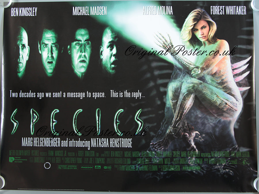 Species Original Film Poster