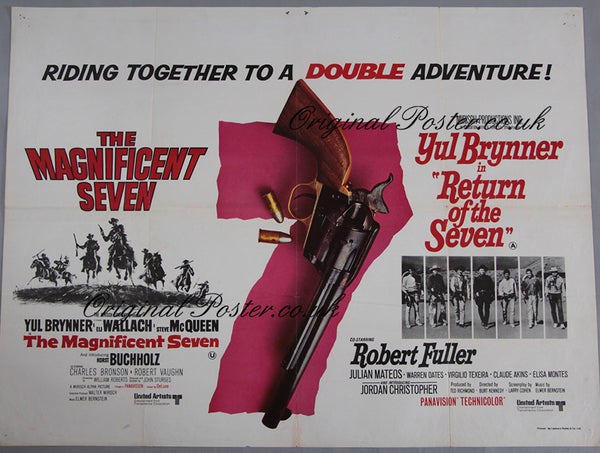 Magnificent Seven / Return of the Seven – Original Film Poster