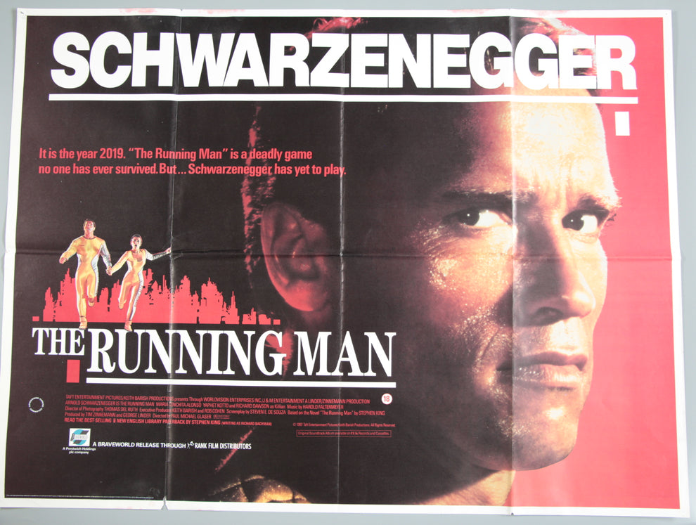 The Running Man – Original Film Poster
