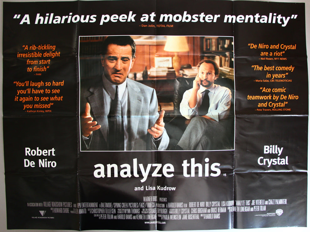 Analyze This – Original Film Poster